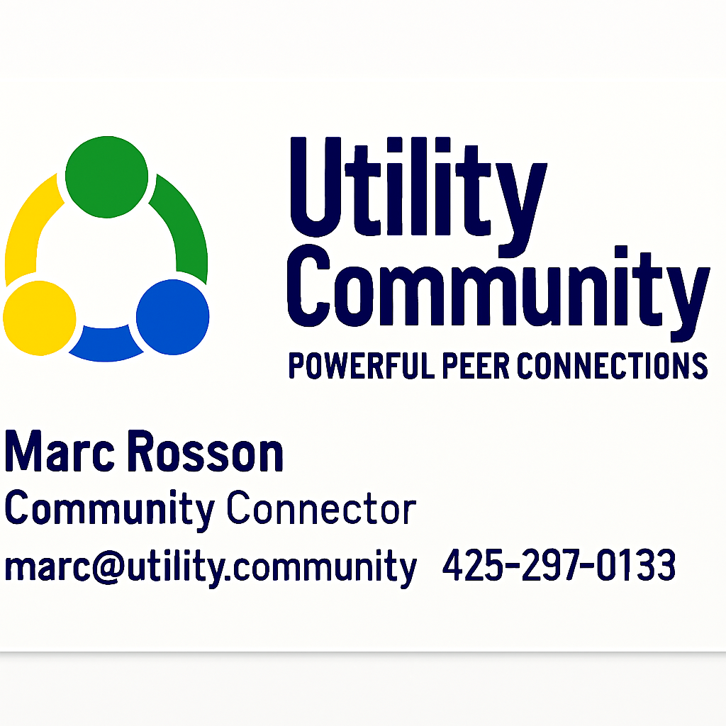 Marc Rosson – Utility Community